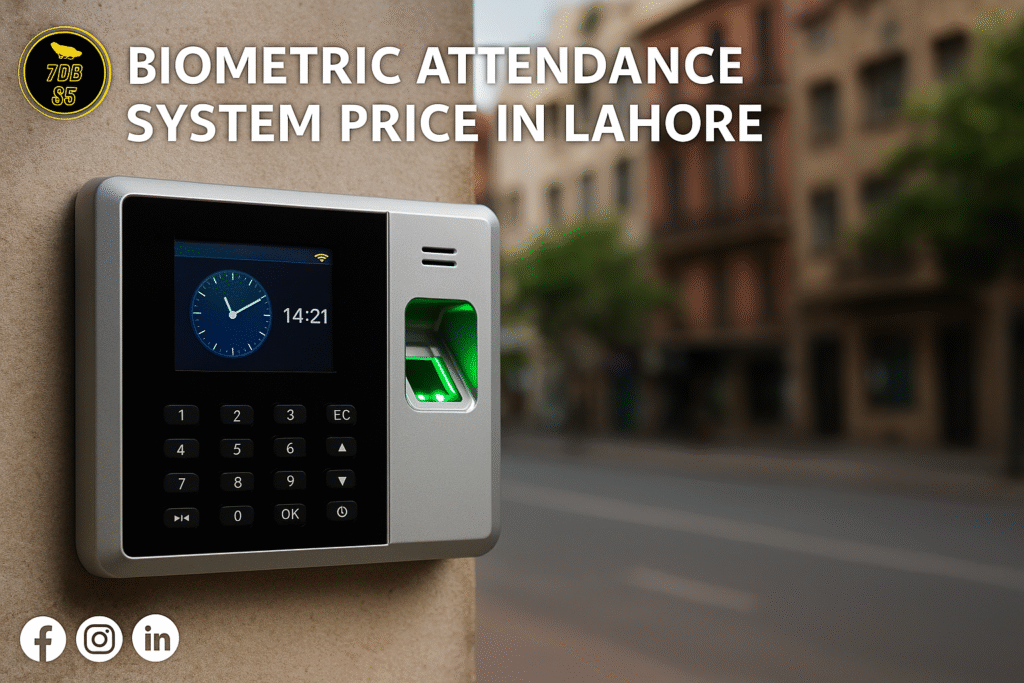 Biometric Time Attendance Machine Price in Lahore